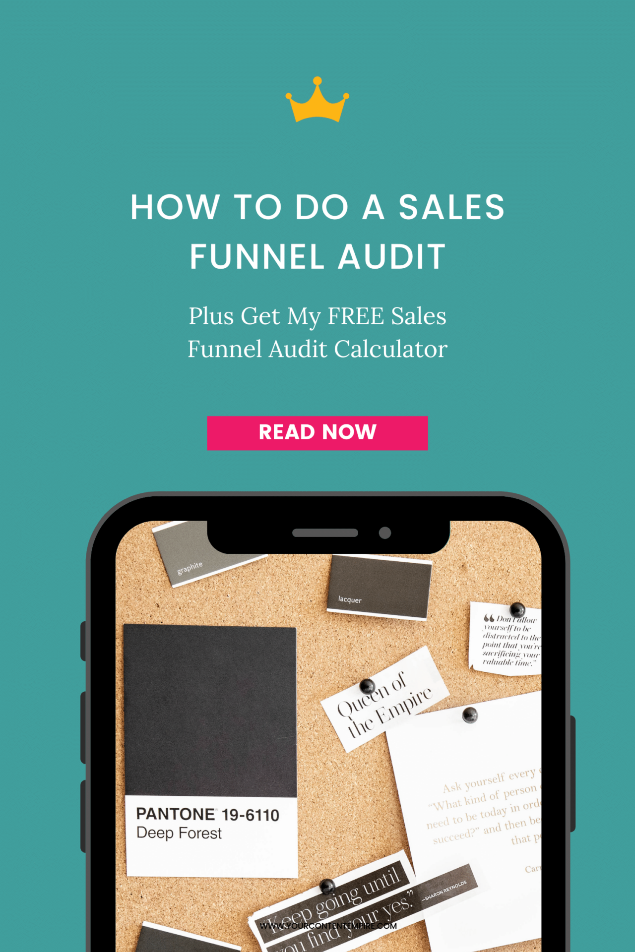 Sales Funnel Audit - Your Content Empire