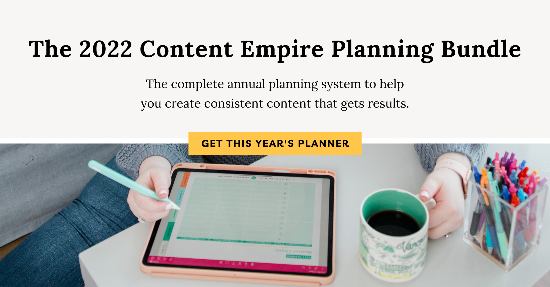 Content Empire Planner - Special - Your Content Empire