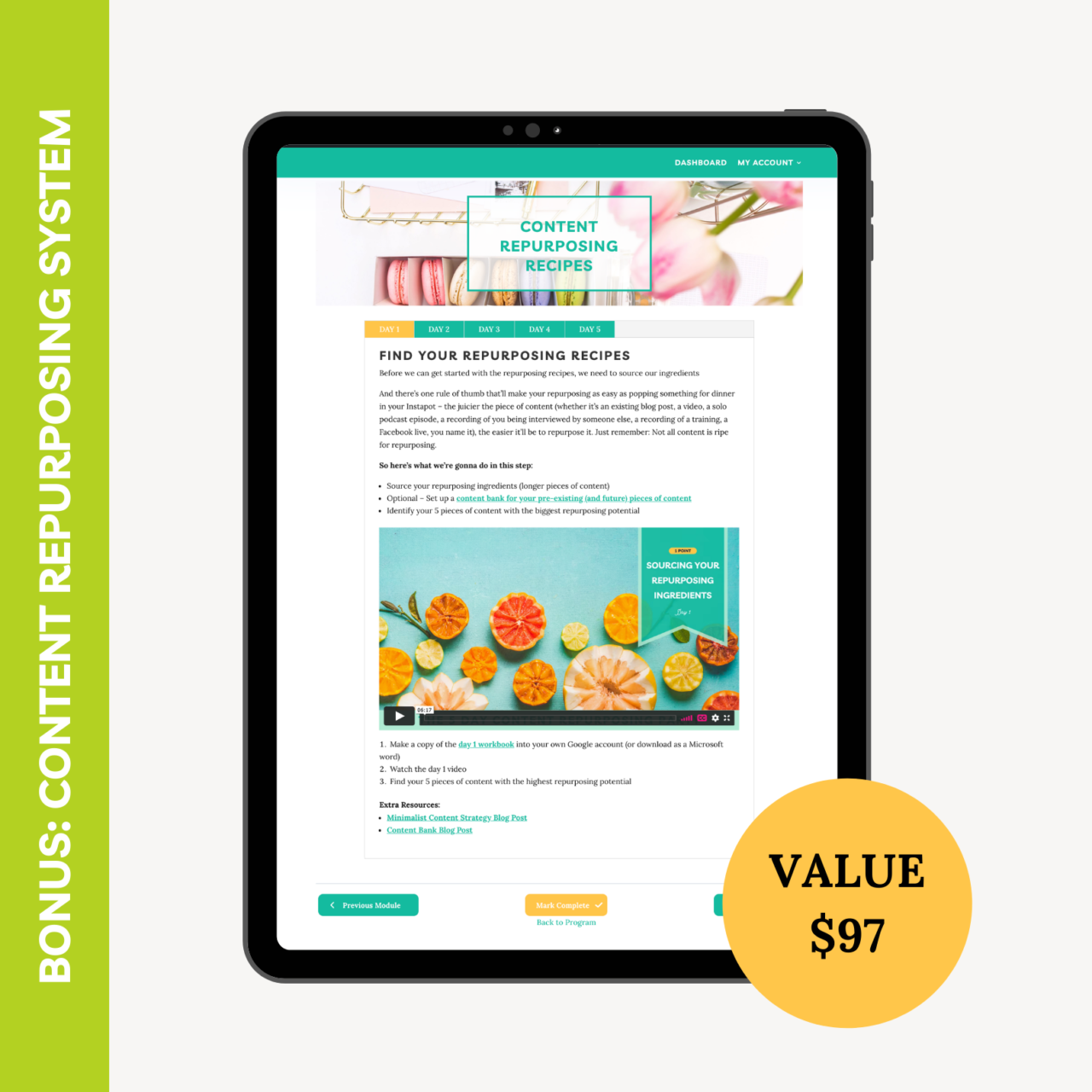 Content Empire Planner - Special - Your Content Empire