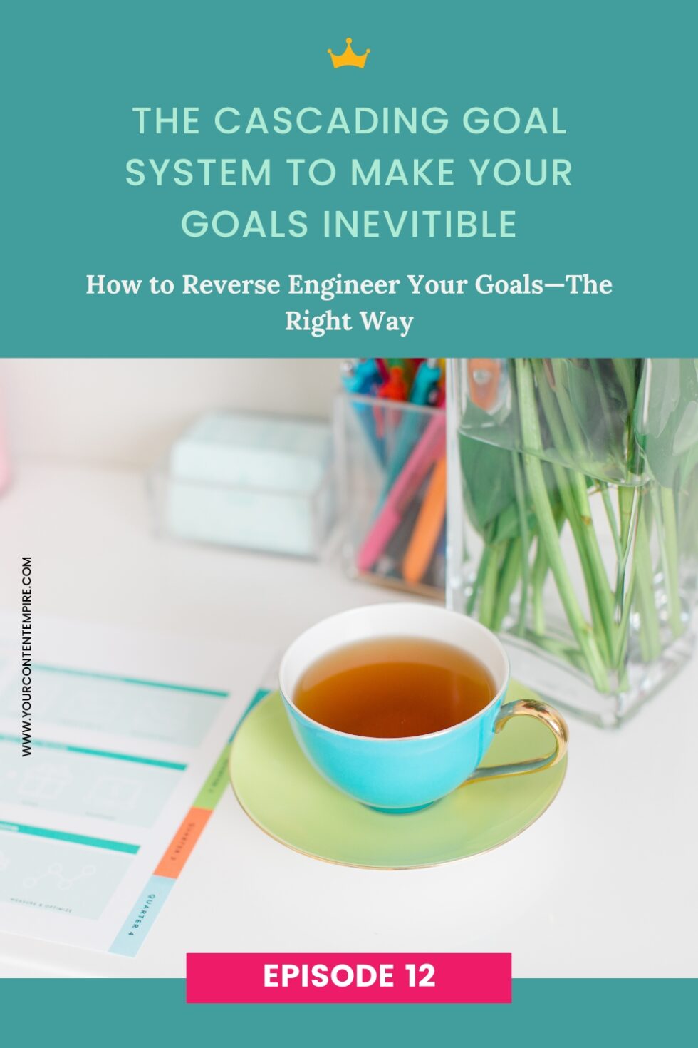 Cascading Goal System - Your Content Empire